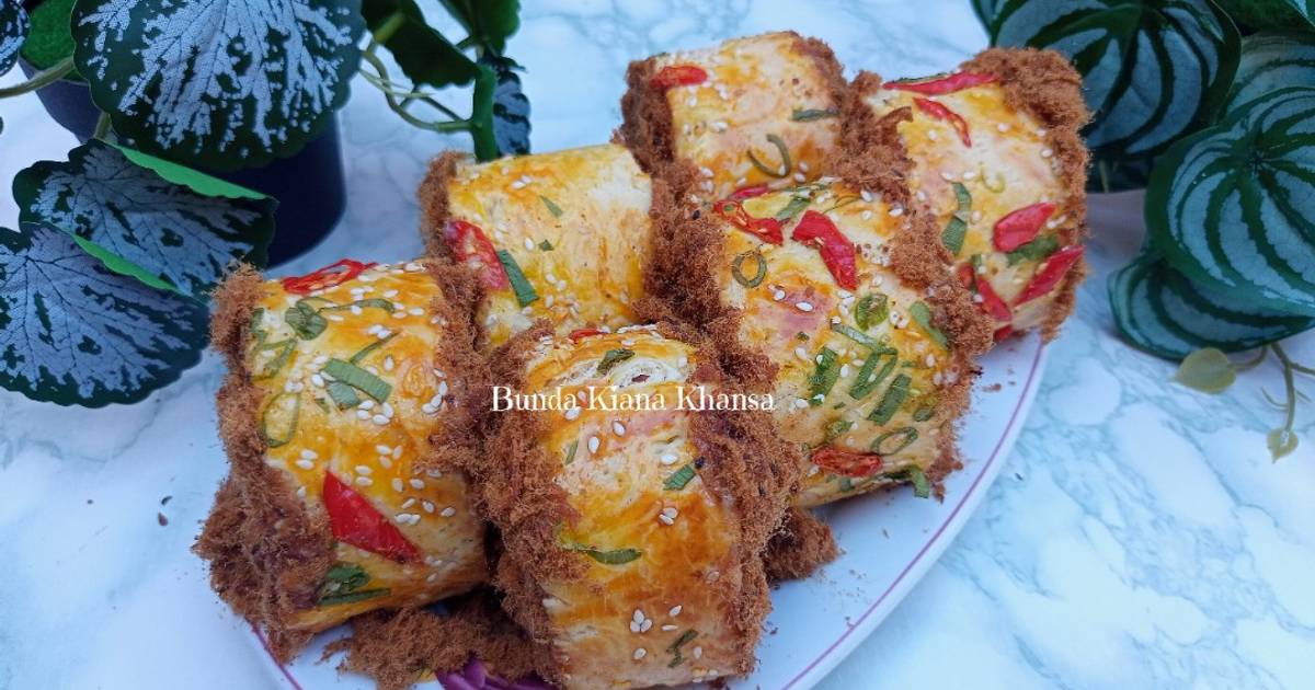 Resep Floss roll bun oleh Bunda Kiana Khansa - Cookpad
