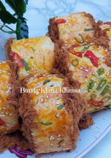 Resep Floss roll bun oleh Bunda Kiana Khansa - Cookpad