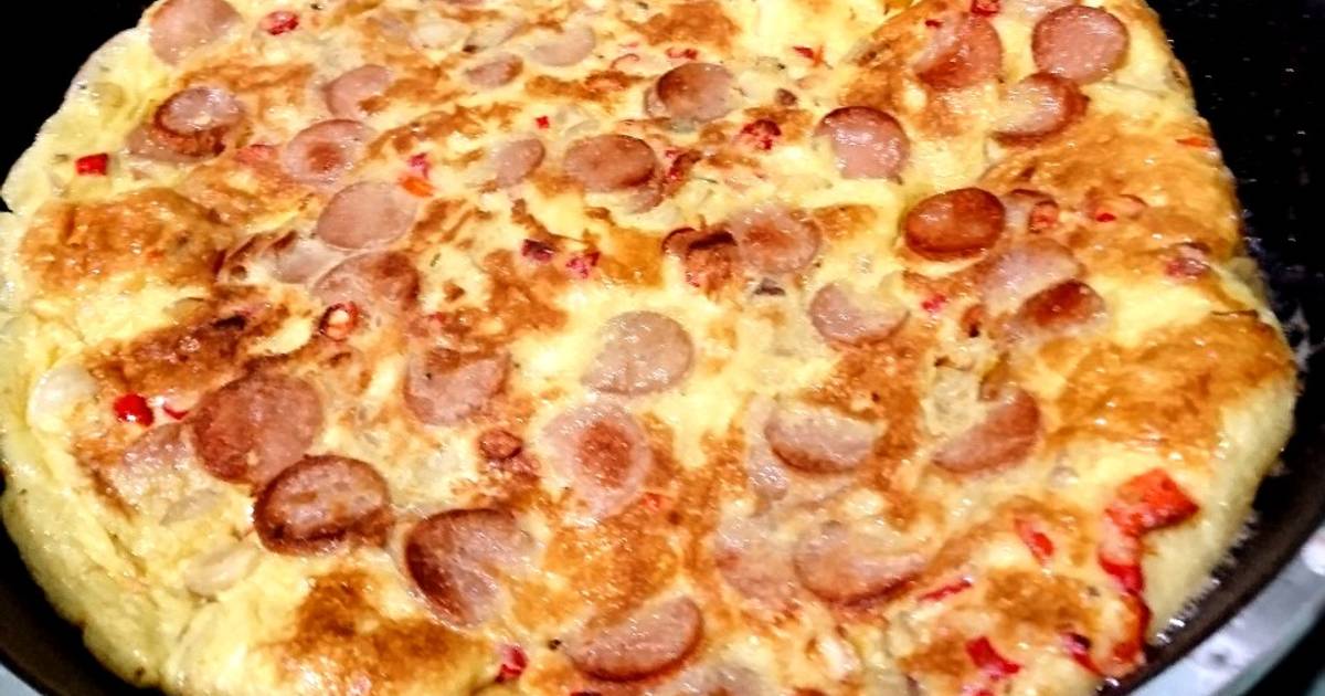 Resep Dadar Telur ala Pizza oleh Ibuks - Cookpad