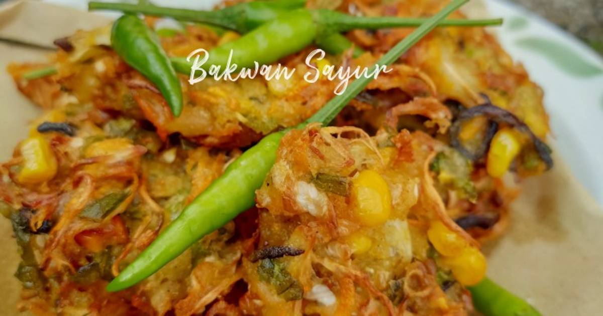 Resep 893. Bakwan Sayur Praktis & Enak (Tepung Bakwan Kobe) oleh JE ...
