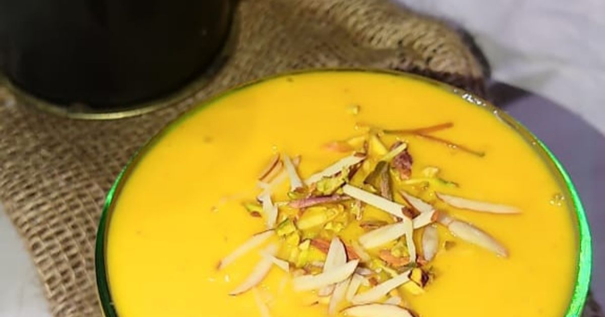 आम्रखंड (Amrakhand Recipe In Marathi) रेसिपी Seema Mate द्वारे - Cookpad