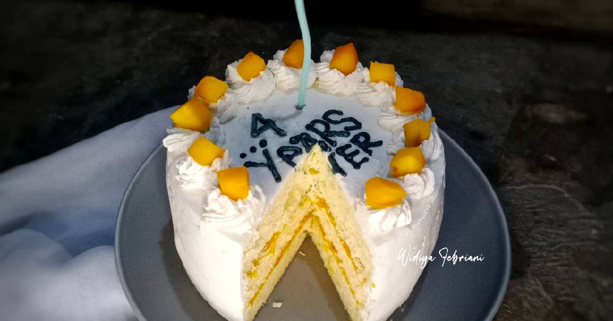 Resep sponge cake lembut: Empuk dan mudah dibuat