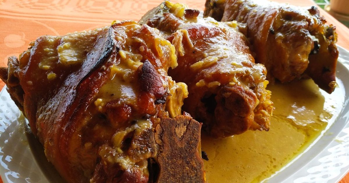 Κότσι χοιρινό με μέλι, μουστάρδα και μπύρα Συνταγή από τον/την Anna ...