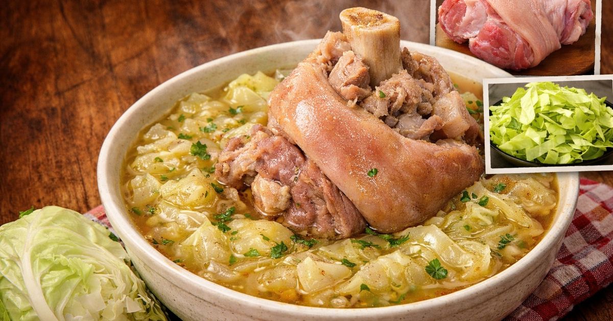 Caldo De Codillo Y Col Receta de CocinarParaCuatro- Cookpad