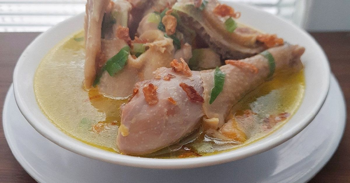 Resep 979. Sup Bening Ayam Kampung oleh Dapur Ibuk Kayana - Cookpad