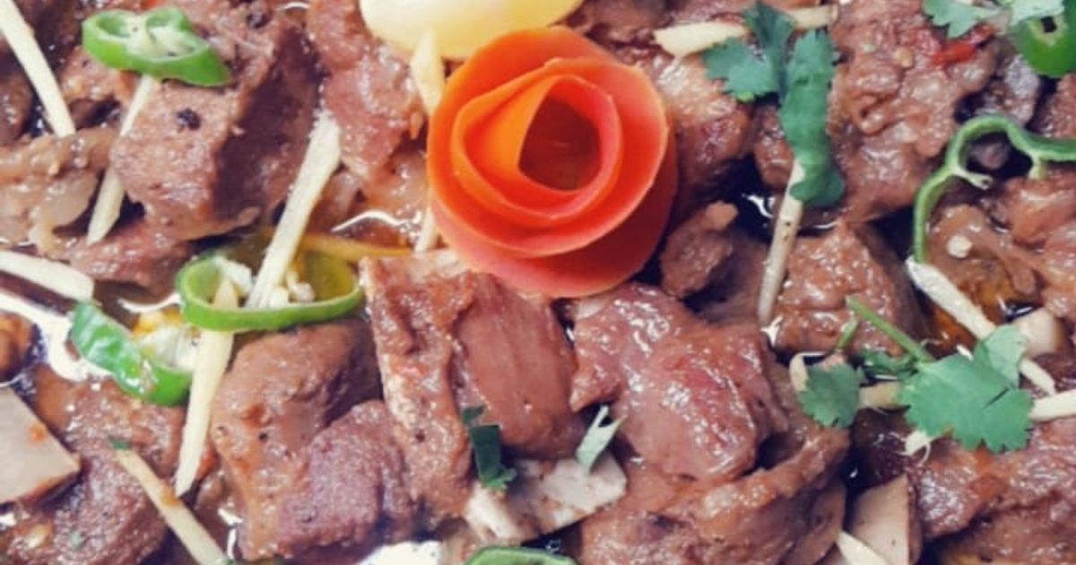 Mutton Shinwari Karhai Recipe by Areeba Masroor - Cookpad