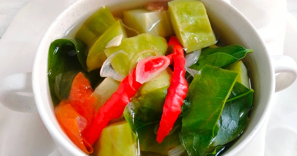 Resep Sayur Asem Labu Siam oleh 🍒 Tania Helena 🍒 - Cookpad
