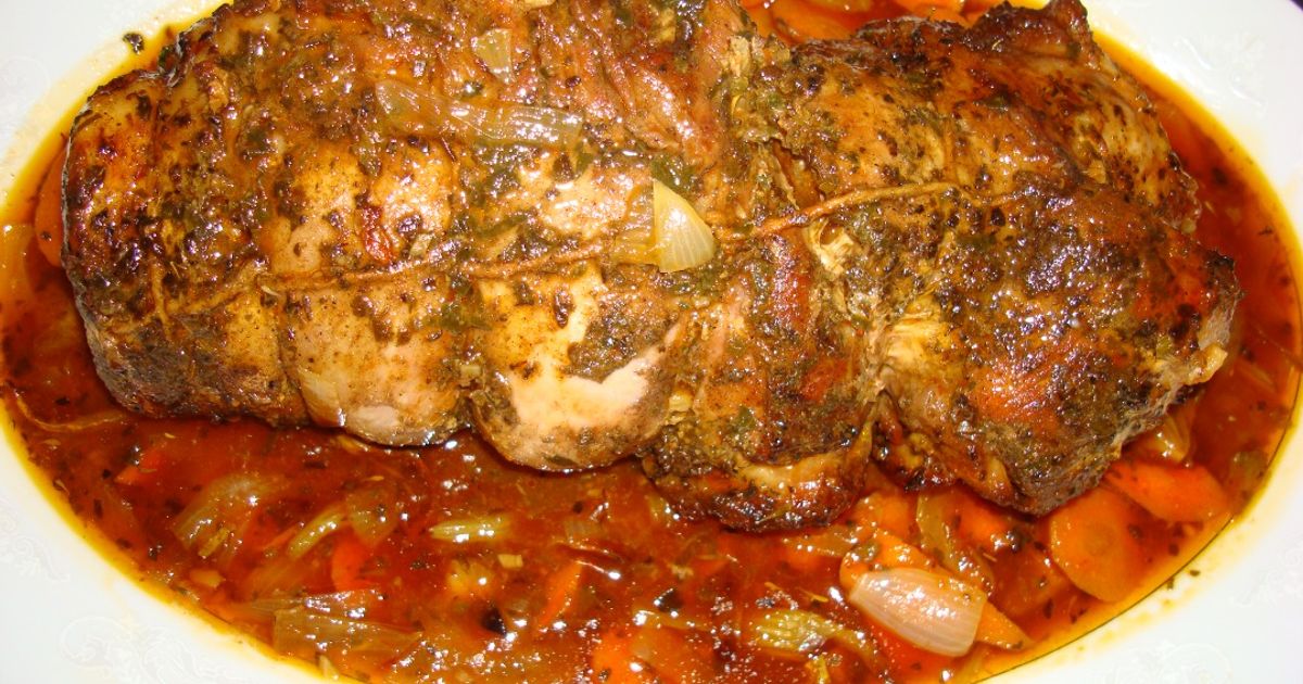 Braised Pork Shoulder With Carrots And Onions Recipe By Jon Michelena