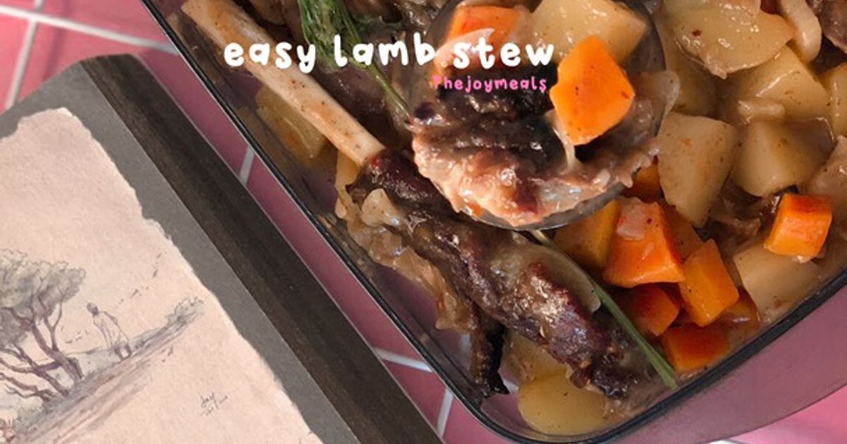 Resep Olahan Daging Kambing (Easy Lamb Stew) oleh The joy meals - Cookpad