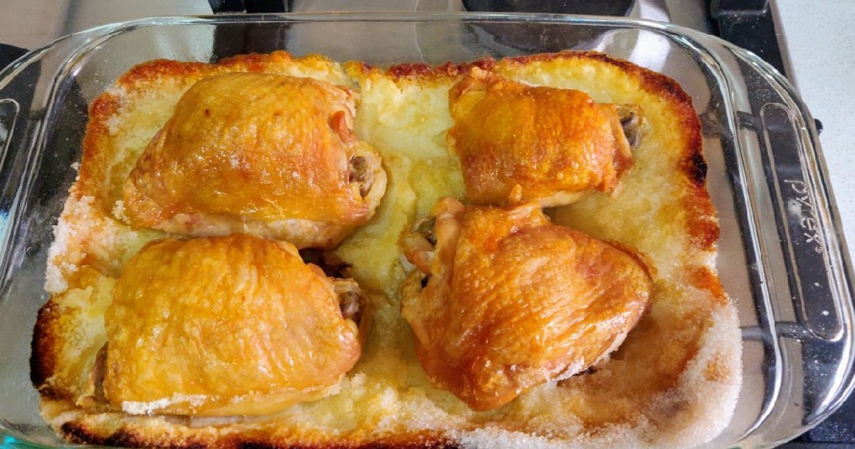 Pollo A La Sal Receta de Ale- Cookpad