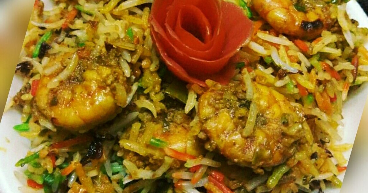 Prawns Biryani Recipe by Dimpal Patel - Cookpad