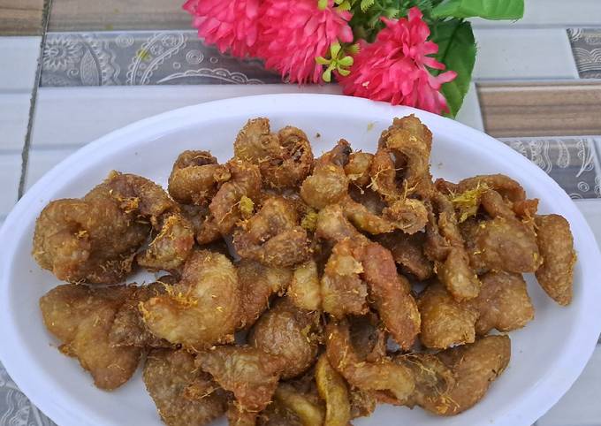 Resep Kulit Ayam Goreng oleh Hanifa - Cookpad