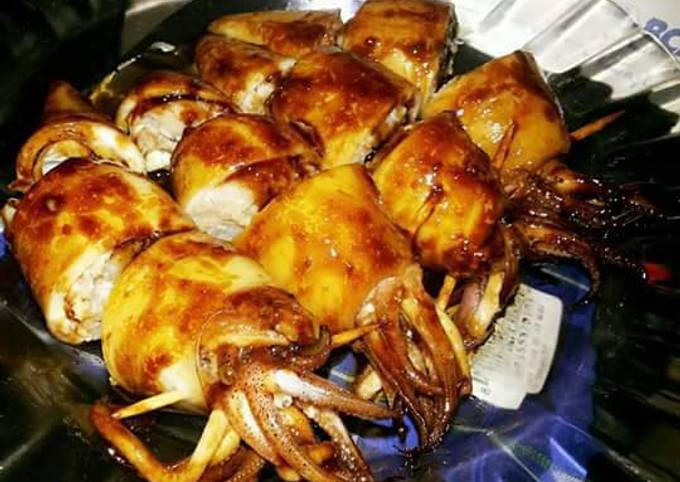 Resep Cumi Kecap isi daging oleh Nanaz kitchen - Cookpad