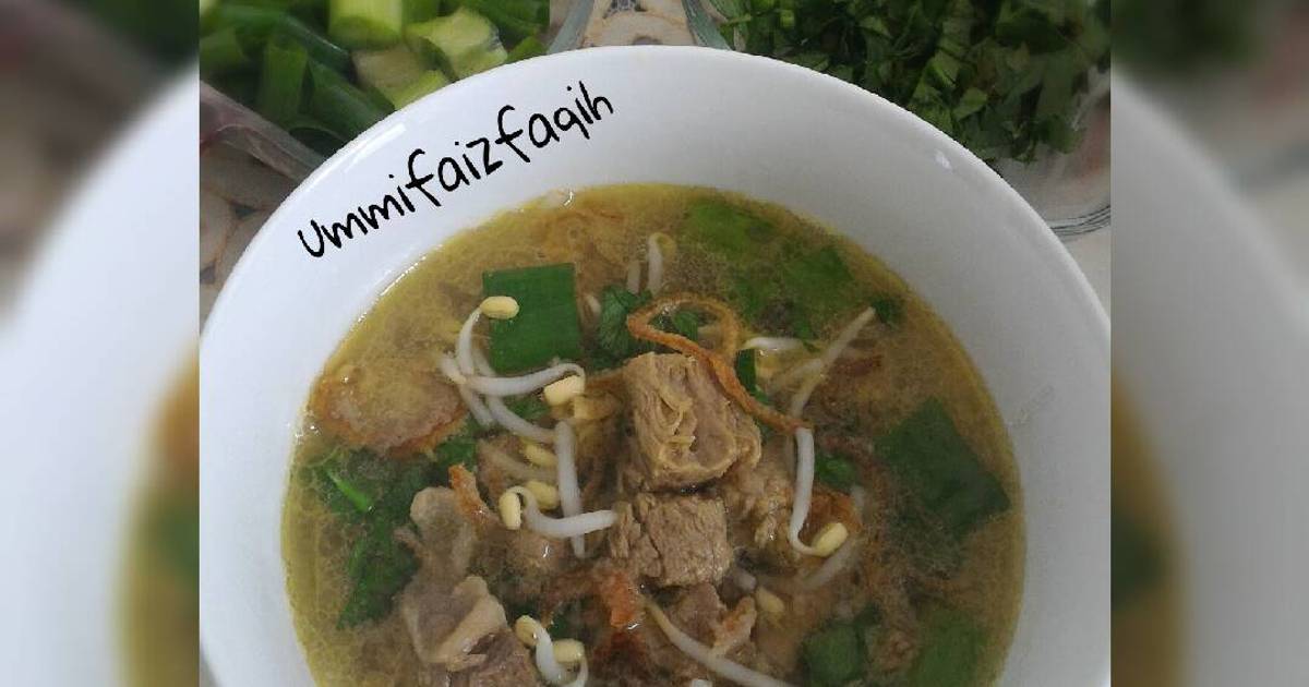 73 resep soto sapi lamongan enak dan mudah - Cookpad