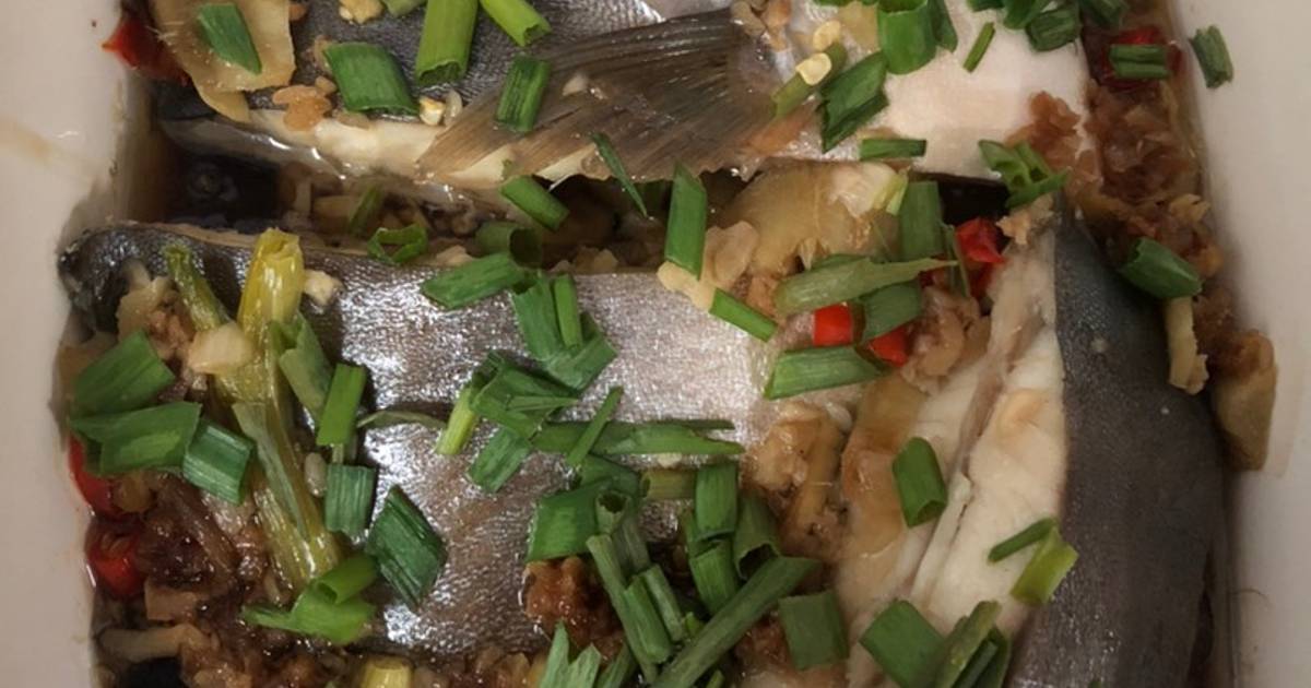 Resipi Ikan bawal stim chinese style oleh Nurul Huda - Cookpad