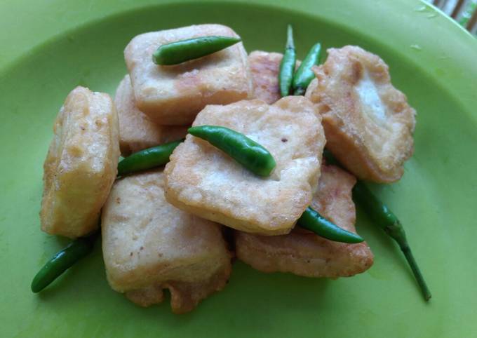 Resep Tahu Goreng tepung oleh Sisca Rizki Aprilia - Cookpad