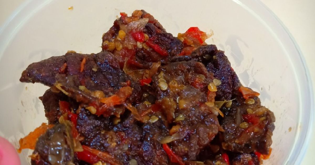 Resep Dendeng Paru + Peteuy oleh Widya Arizki - Cookpad