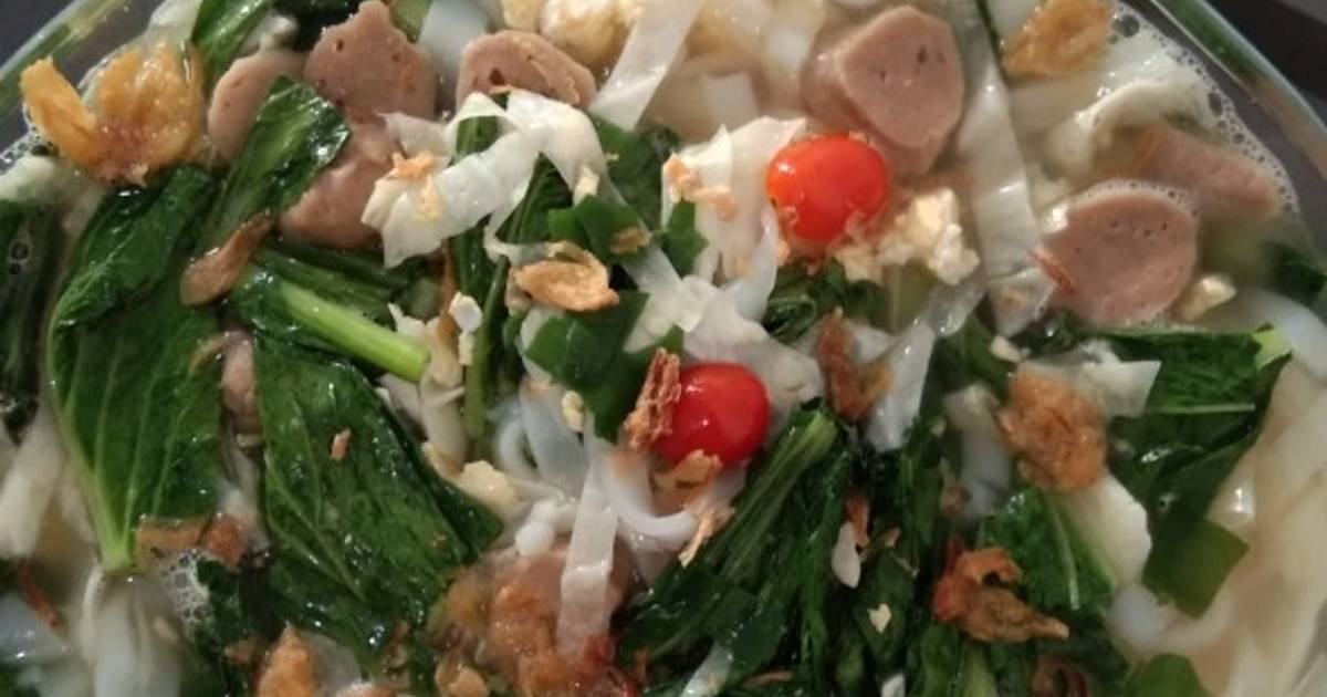 473 resep kwetiaw kuah enak dan sederhana ala rumahan - Cookpad