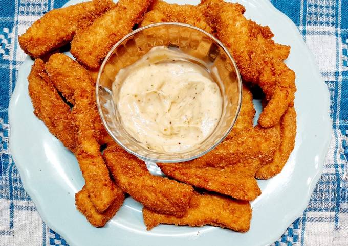 Dedos de pollo - Chicken fingers Receta de Norali - Cookpad