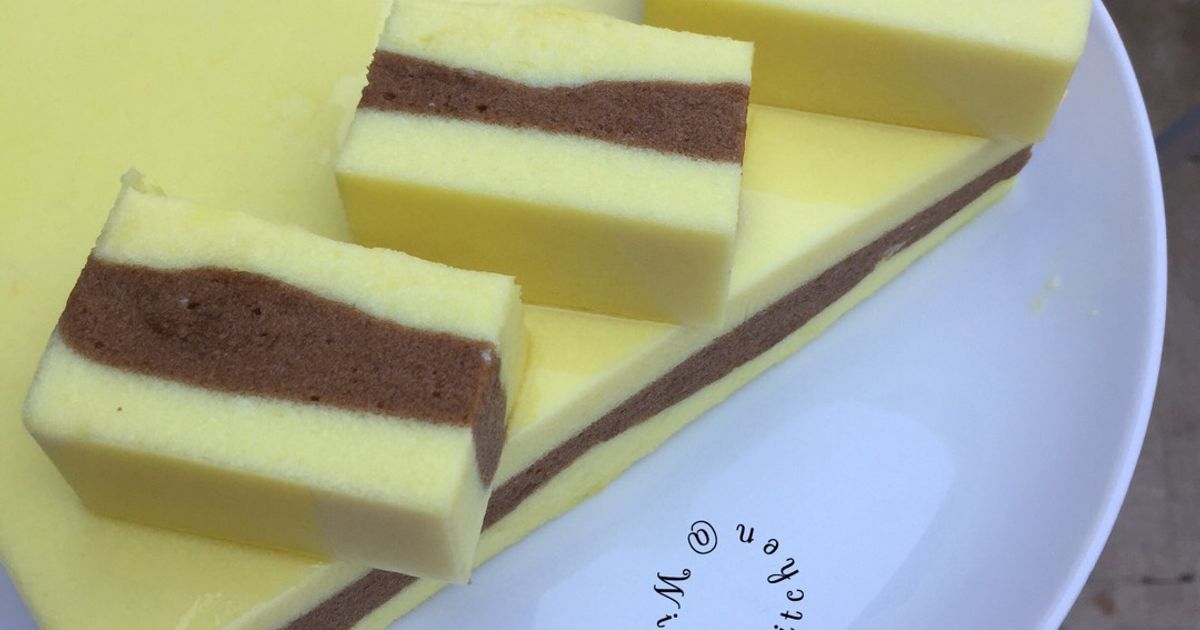 Resep puding busa lembut dan cantik, mudah dibuat
