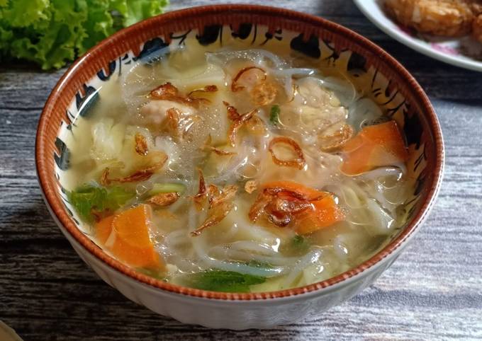 Resep Sup Bihun Ayam (MPASI 2th) oleh Oknisa Carolina - Cookpad