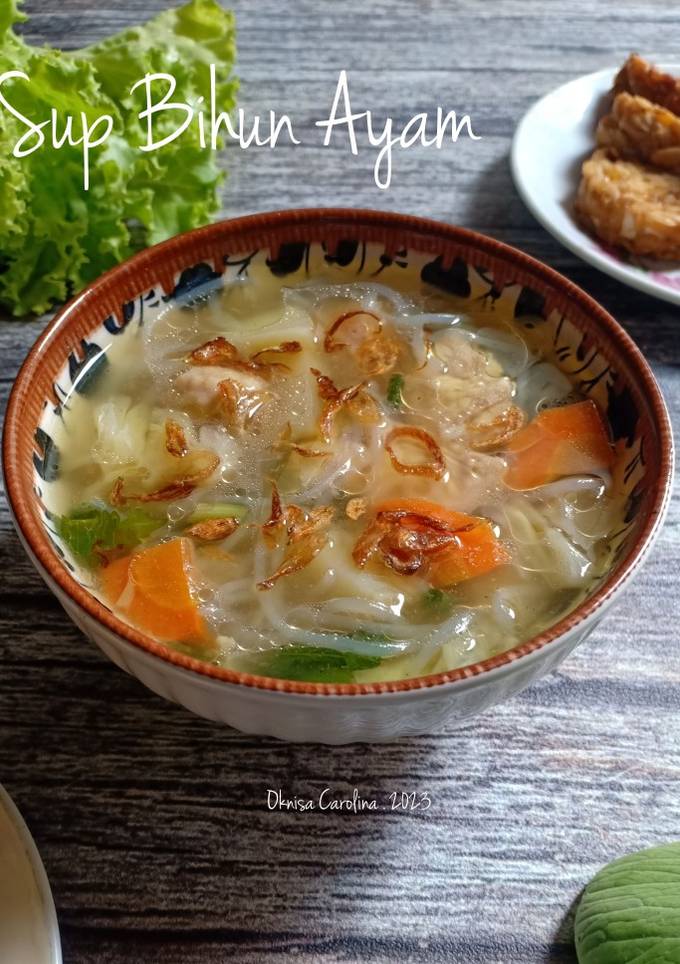 Resep Sup Bihun Ayam (MPASI 2th) oleh Oknisa Carolina - Cookpad