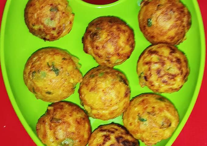 Mixed vegetable Paneer and Semolina Appam Recipe by Sangita Vyas - Cookpad