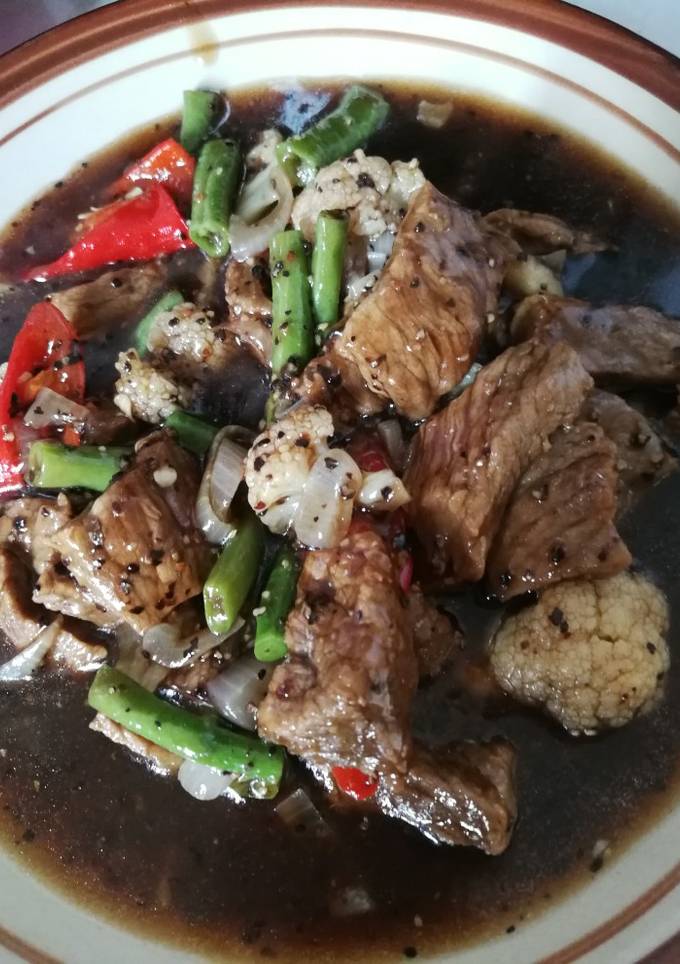 Resipi Daging blackpepper maggi oleh Azie Ramlee - Cookpad