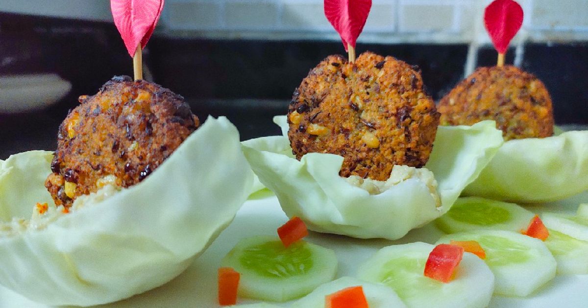 Mix Sprouts Falafel Recipe by DrKhushboo Bansal - Cookpad