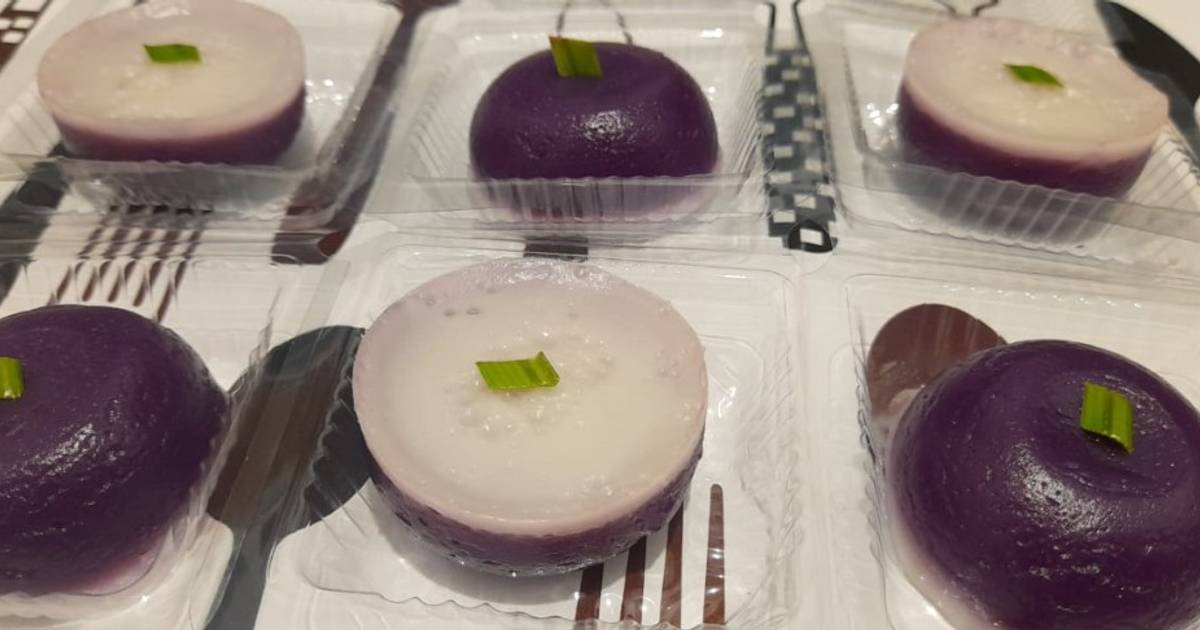 Resep Kue Talam Ubi Ungu oleh GAGA 🤍 - Cookpad