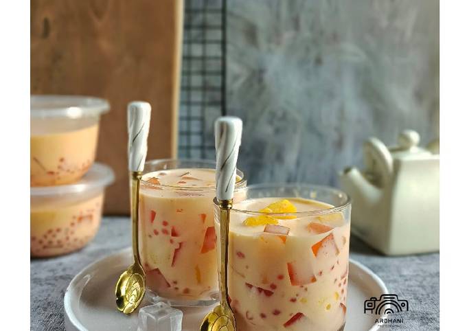 Resep Mango Sagoo Dessert oleh Ardhaniluvnabva - Cookpad