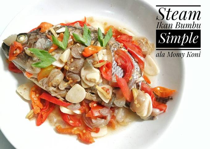 Resep Steam Ikan Bumbu Simple oleh Koni Rosyala - Cookpad