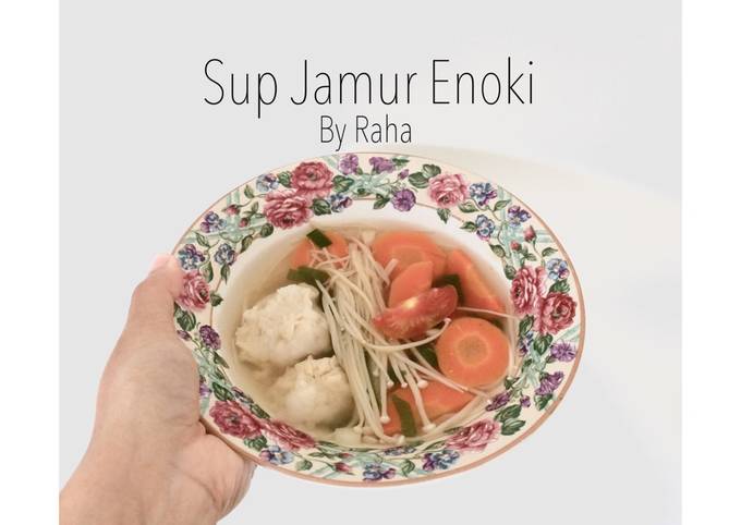 Resep Sup Jamur Enoki oleh Rahayu Nur Istiqomah - Cookpad