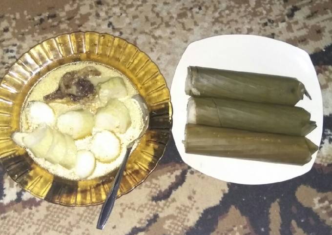 Resep Lontong kare ayam oleh Quina 28 - Cookpad