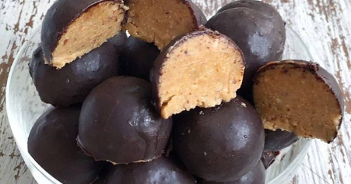 #saludable100% bombones tipo bon o bon Receta de Maria Florencia ...