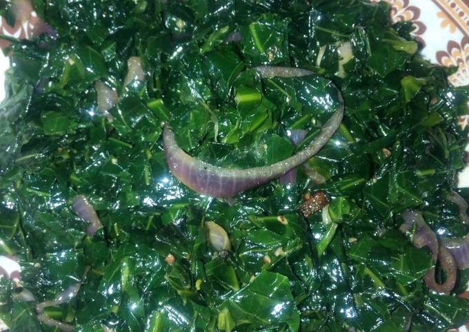 Fried ogu leaf Recipe by UmmuB spices - Cookpad