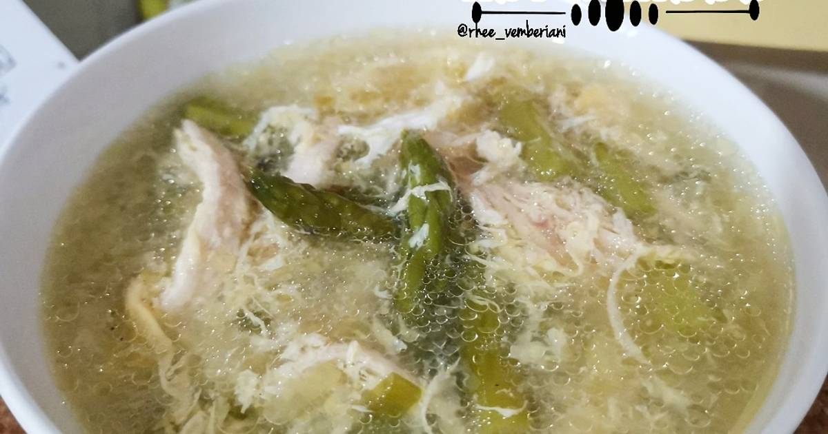 125 resep sup ayam asparagus enak dan mudah - Cookpad