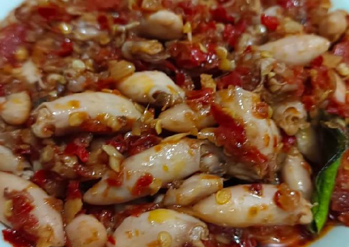 Resep Sambal baby cumi oleh Tary - Cookpad