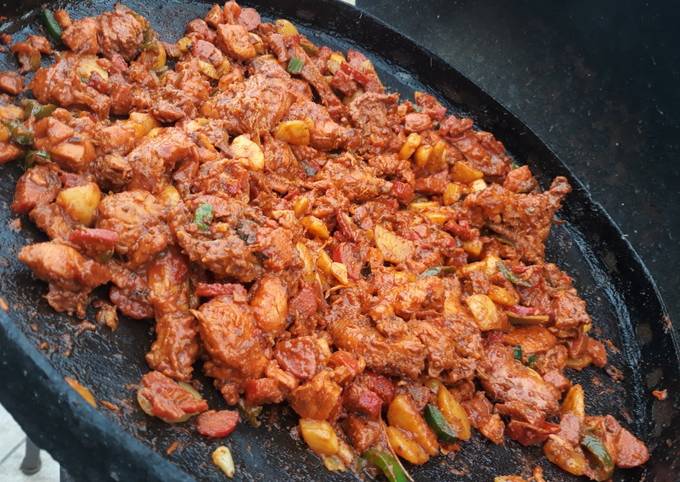 Discada de alitas de pollo Receta de ily Jazmyn- Cookpad