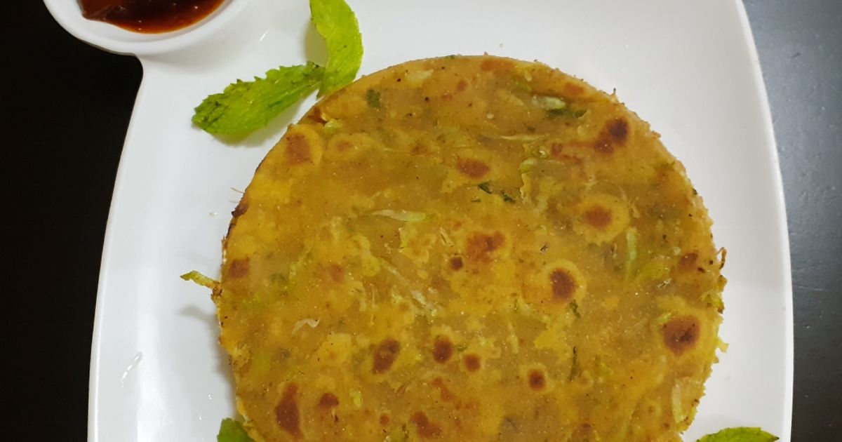 Bottlegourd Mint Paratha Recipe by Jasmin Motta _ #BeingMotta - Cookpad