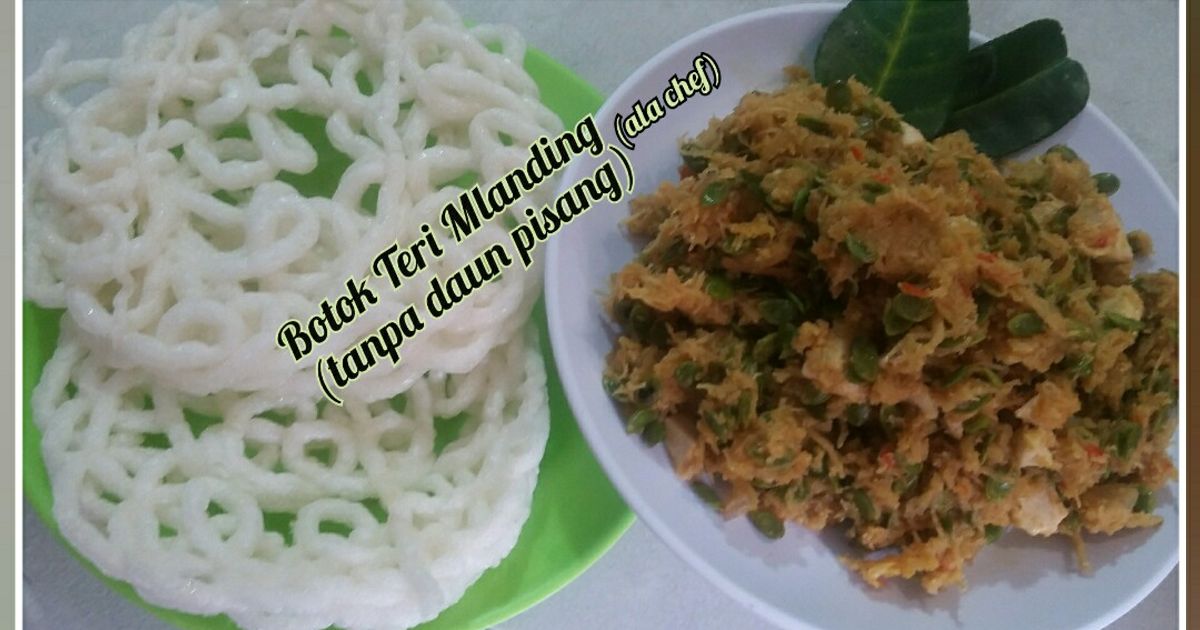 Resep Botok Teri Mlanding (Ala Chef) Tanpa Daun Pisang oleh Ala Chef ...