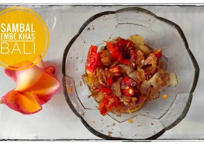 Resep Sambal Embe Khas Bali Oleh Surraya Salim Attamimi Cookpad