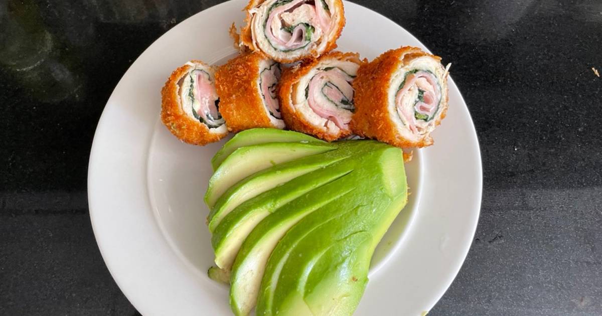 Enrollado de pollo con jamon y queso - 20 recetas caseras- Cookpad