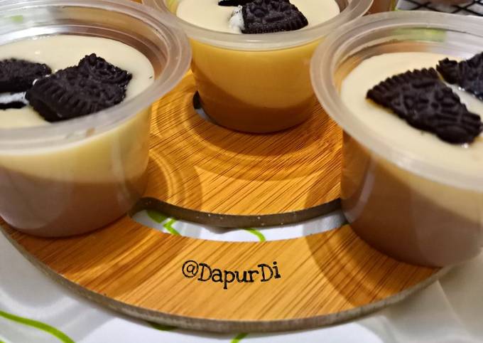 Resep Puding Milo Susu Oreo (ide jualan) oleh Diah Pohan - Cookpad