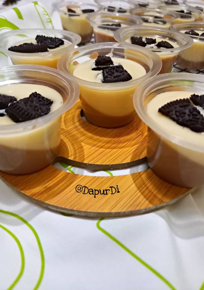 Resep Puding Milo Susu Oreo (ide jualan) oleh Diah Pohan - Cookpad