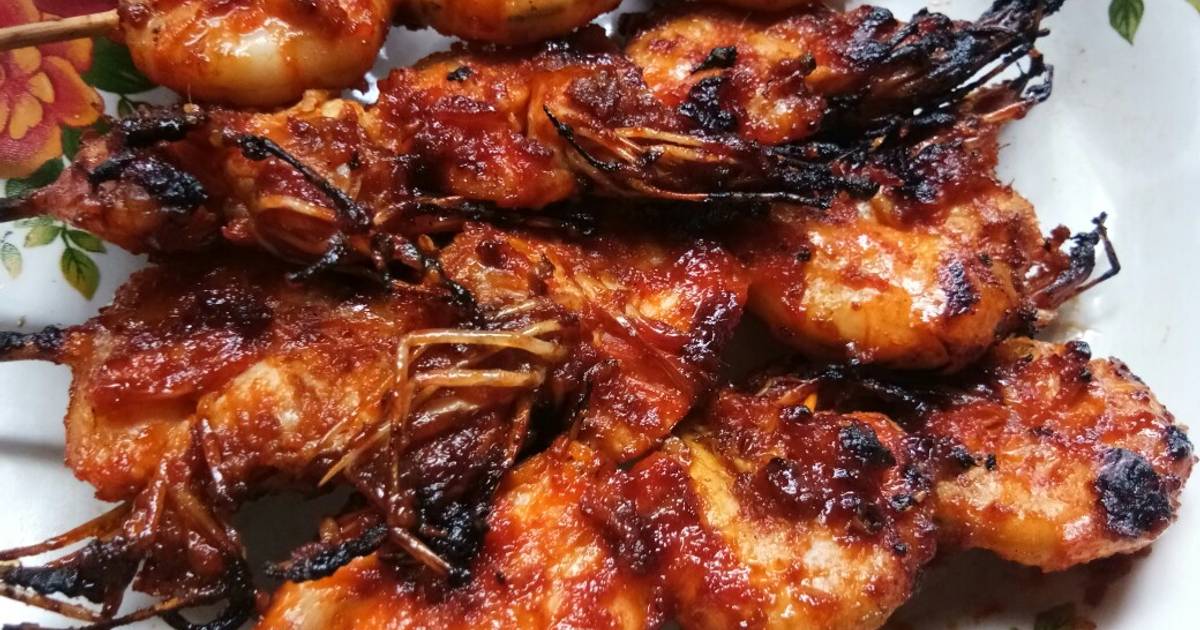 Resep Udang bakar/sate udang oleh Intan Vf - Cookpad