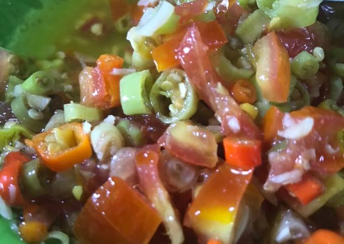 Resep Sambal Mattah oleh Tya Memasak - Cookpad