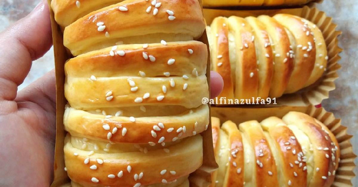 Resep Roti Manis Isi Pisang oleh Alfinazulfa91 - Cookpad