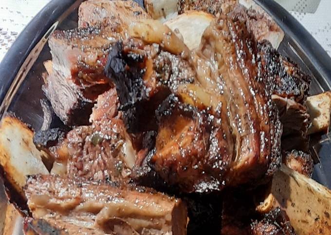 Costillas al horno a mí manera Receta de Susana Muzio - Cookpad