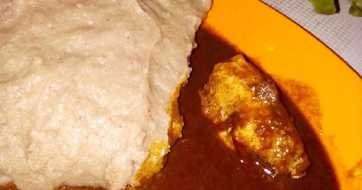 Tuwon Dawa With Kuka Soup Recipe by mrs Aliyu's kitchen - Cookpad